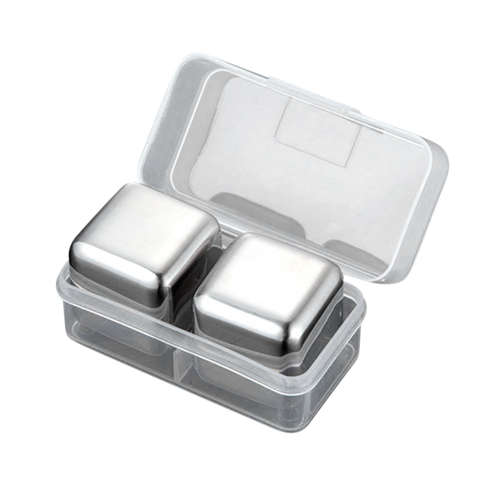 Zeceouar Whiskey Ice Stone Ice Wine Stone Reusable Stainless Steel,Set ...