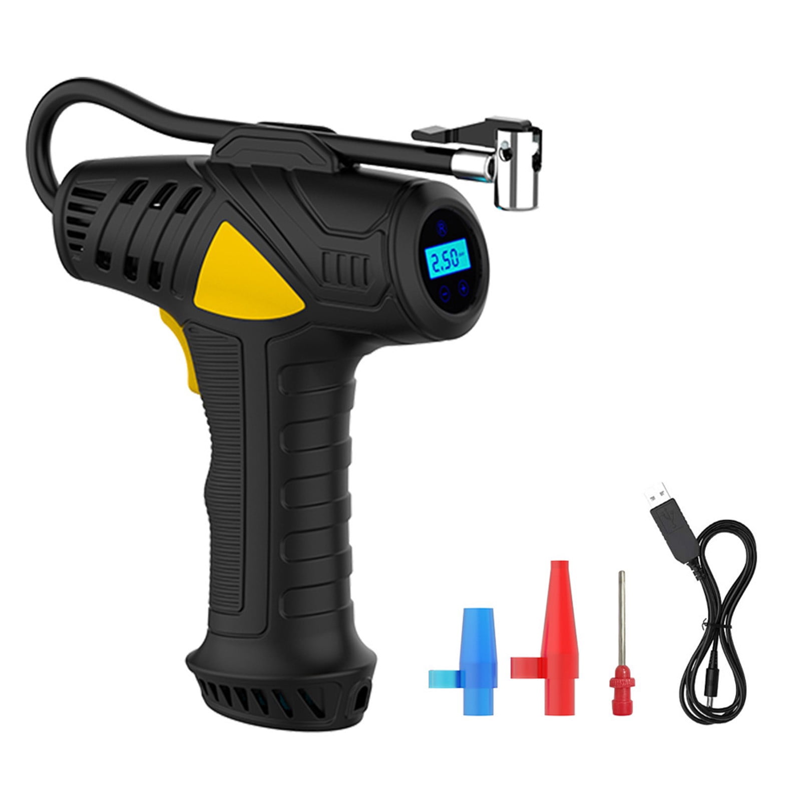 Summer Savings Kezqiaxn Car Tire Inflator Portable Handhold Inflationss ...