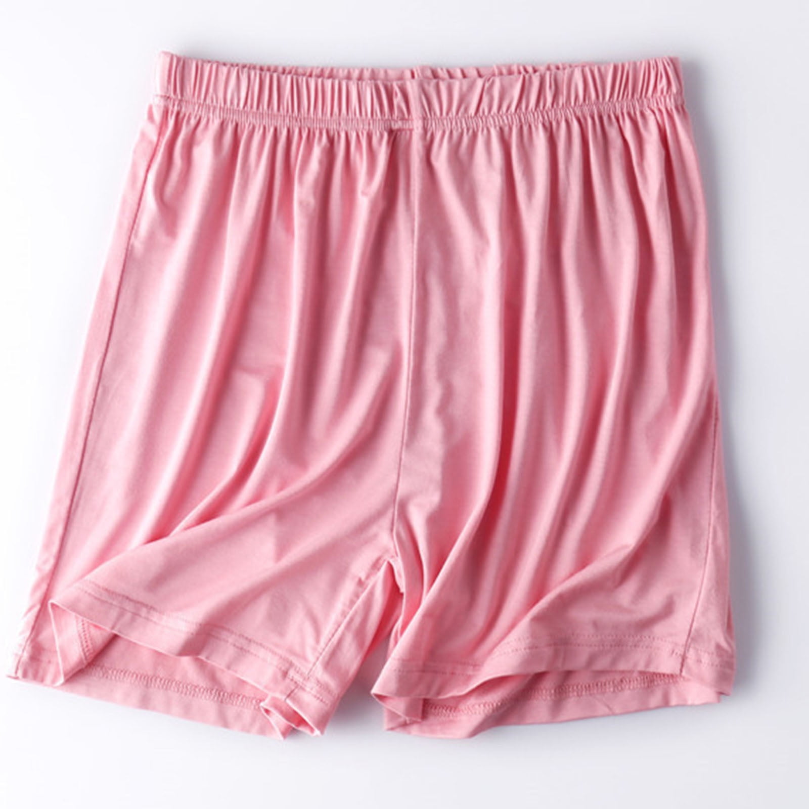 Summer Savings Mianht Womens Summer Elastic Waist Thin Quarter Shorts