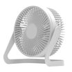 Desk Fans Small Quiet, Cute Desk Fan USB Powered 2 Wind Speeds ...