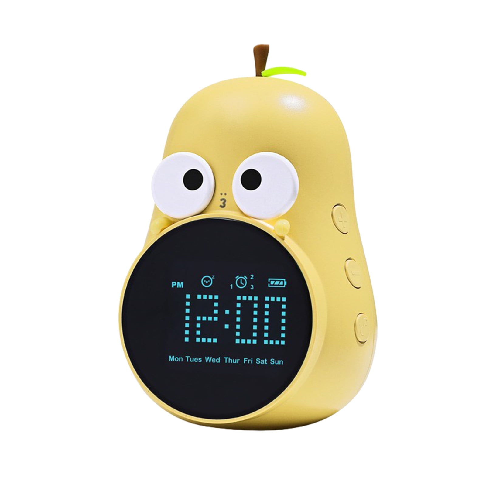 Summer Savings! Outoloxit Funny Expression Alarm Clock Cartoons Voice Chime Electronic Children ...