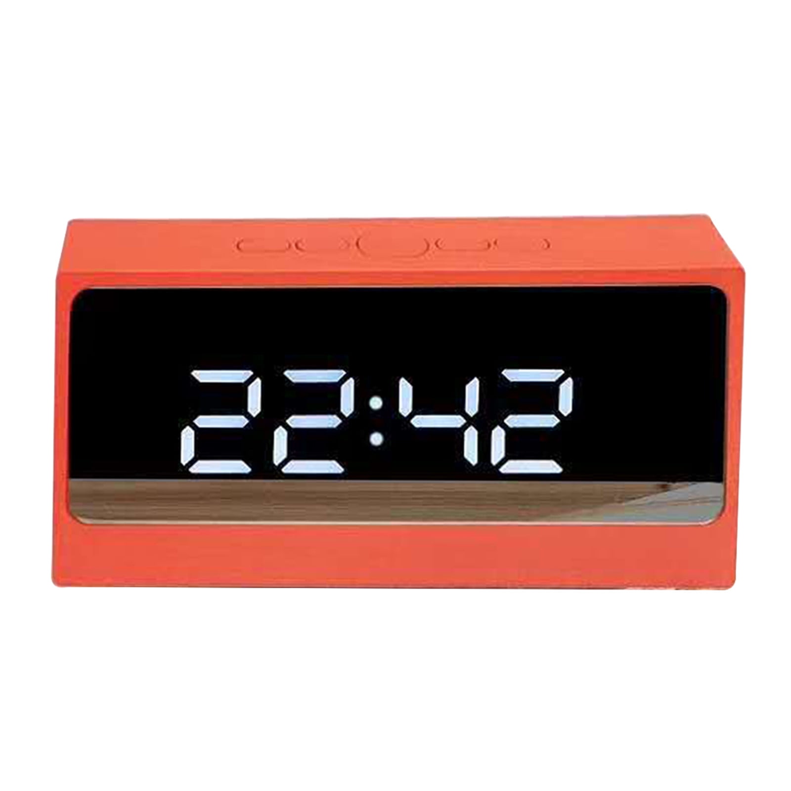 Spring Savings! Outoloxit LED Mirror Clock New Digital Alarm Clock ...