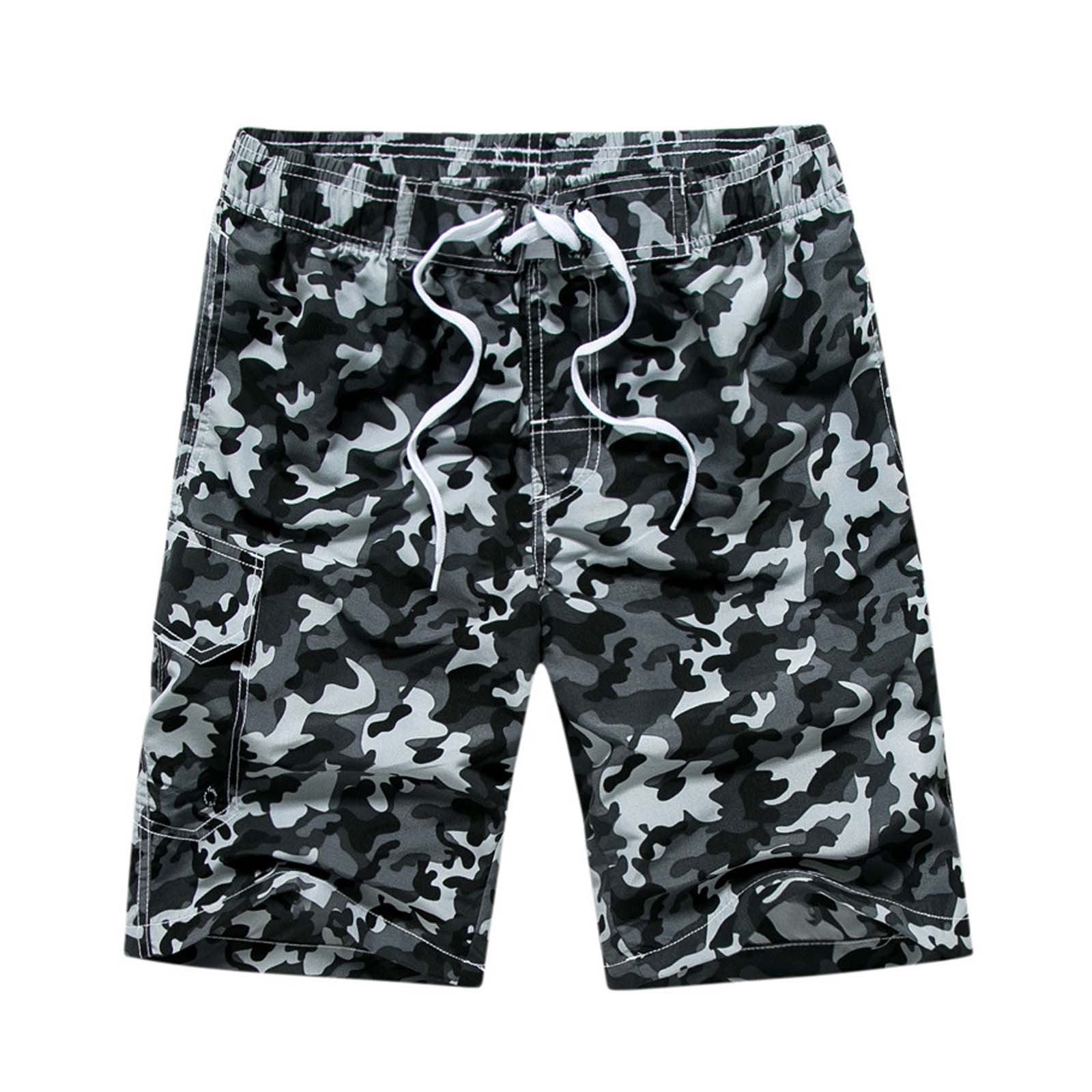 Summer Savings Stamzod Clearance Hawaiian Shorts For Men Plus Size ...