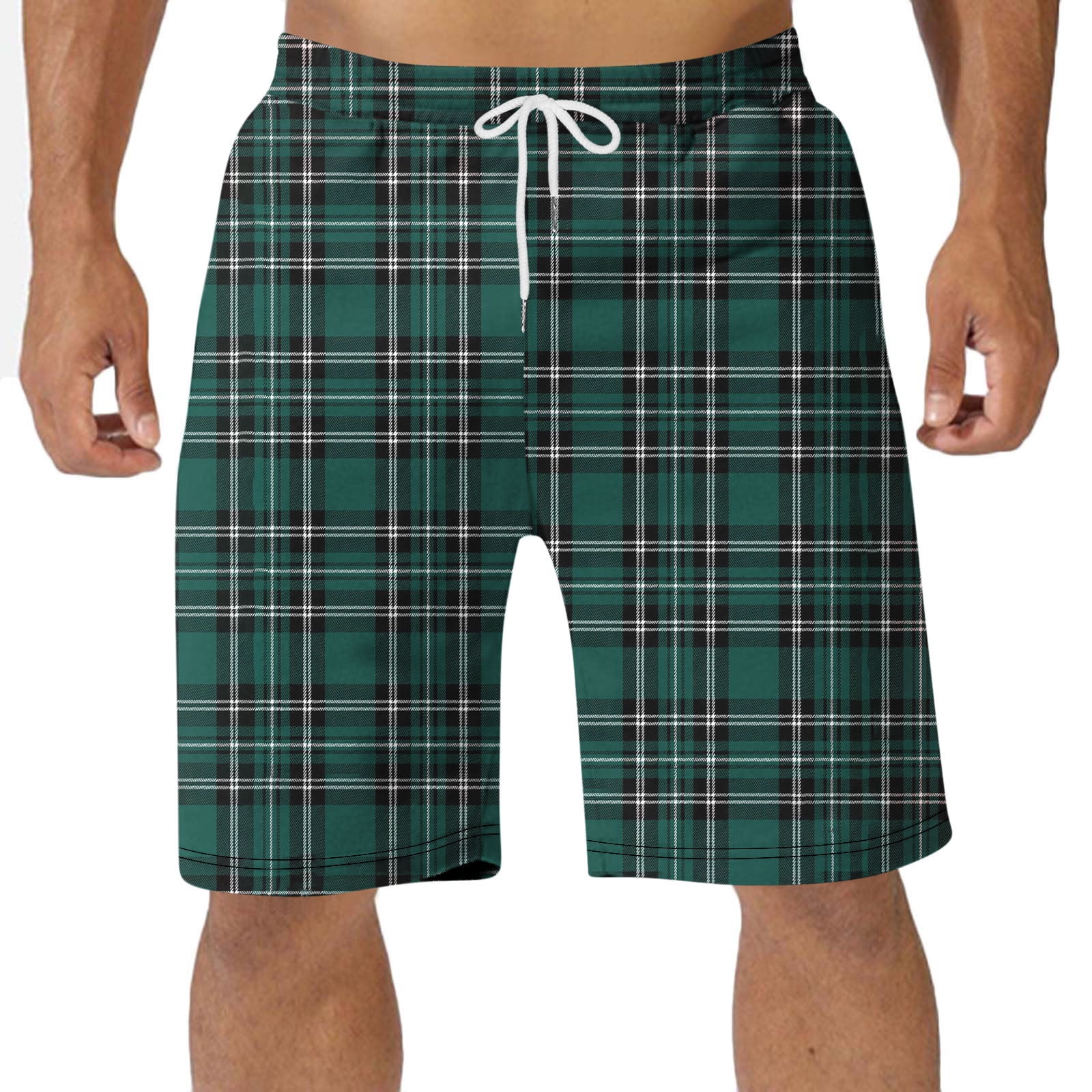 Summer Savings Stamzod Clearance Men's Pajama Shorts Super Soft Fashion ...