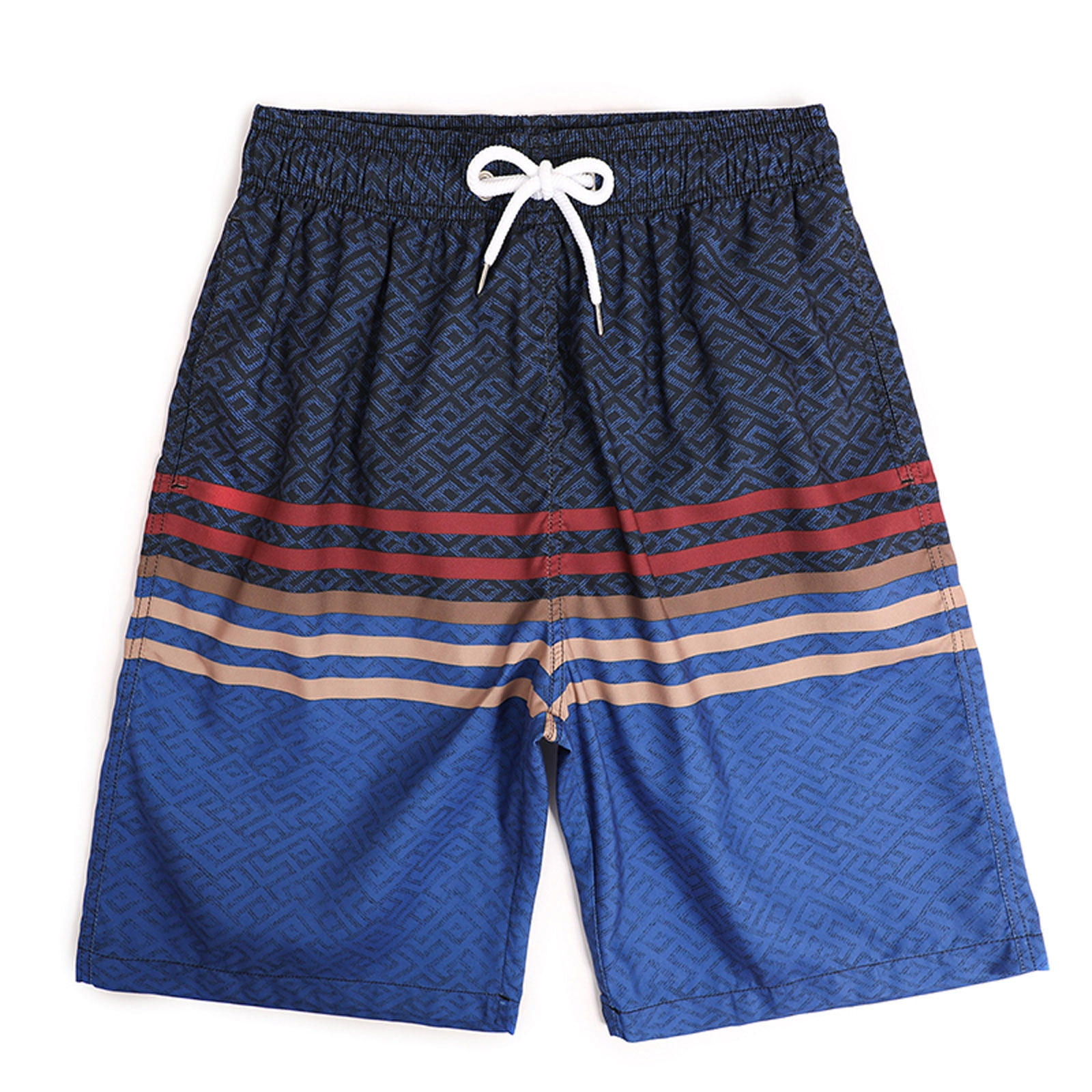 Summer Savings! Stamzod Clearance New Mens Shorts Drawstring Elastic ...