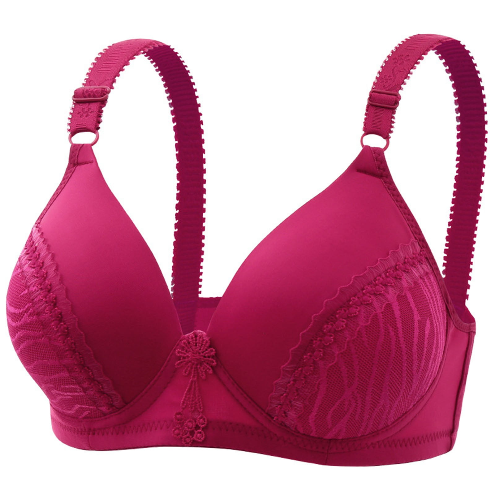 Summer Savings, Women's Lace Push Up Plus Size Bra, Adjustable Comfort ...