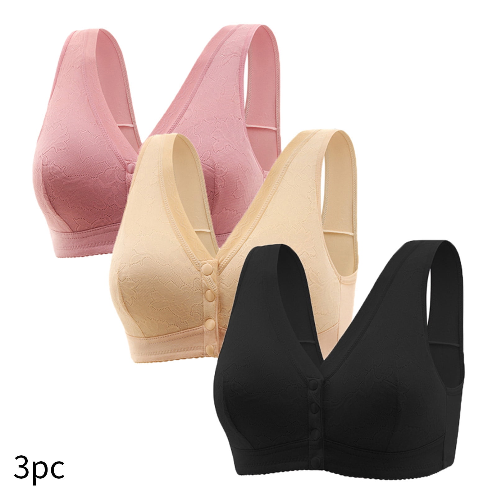 Summer Savings, Women's Sexy Non Magnetic Bra, Thin Cup, Adjustable ...