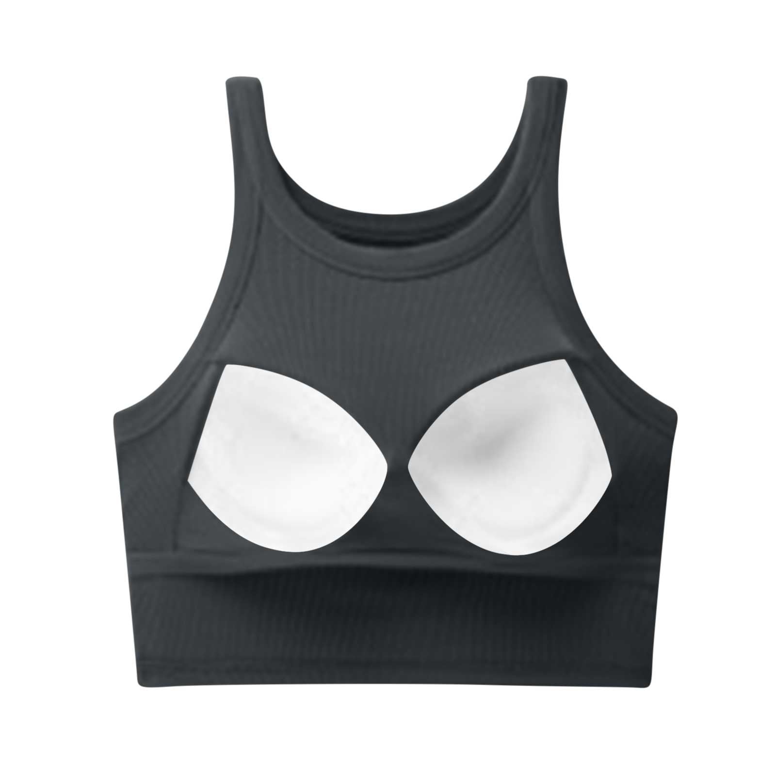Summer Savings, Women's Tank Top, Chest Pads, External Bra, Slim Fit ...