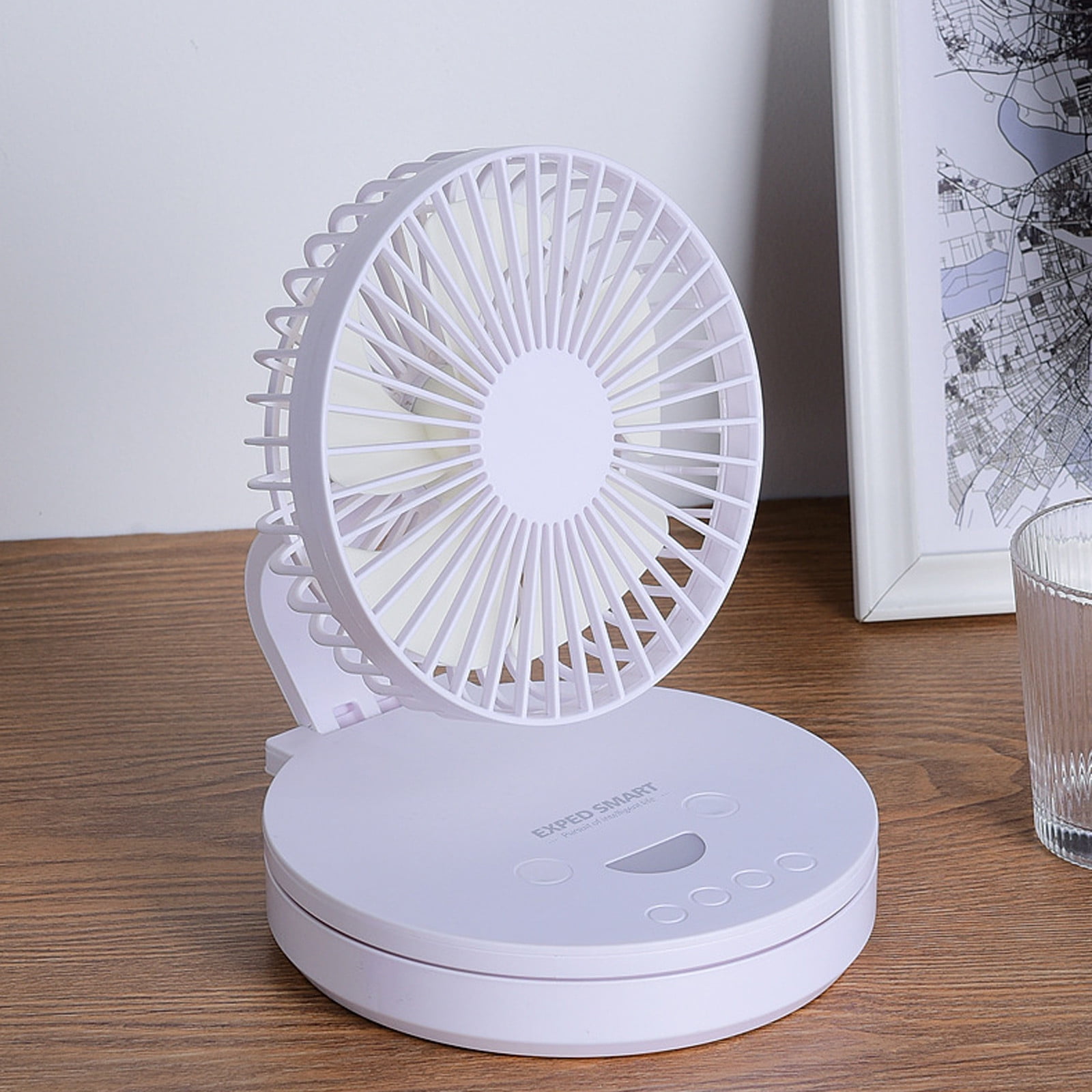 Summer Savings!Yufenmy Desktop Shaking Fan USB Power Supply Fan ...