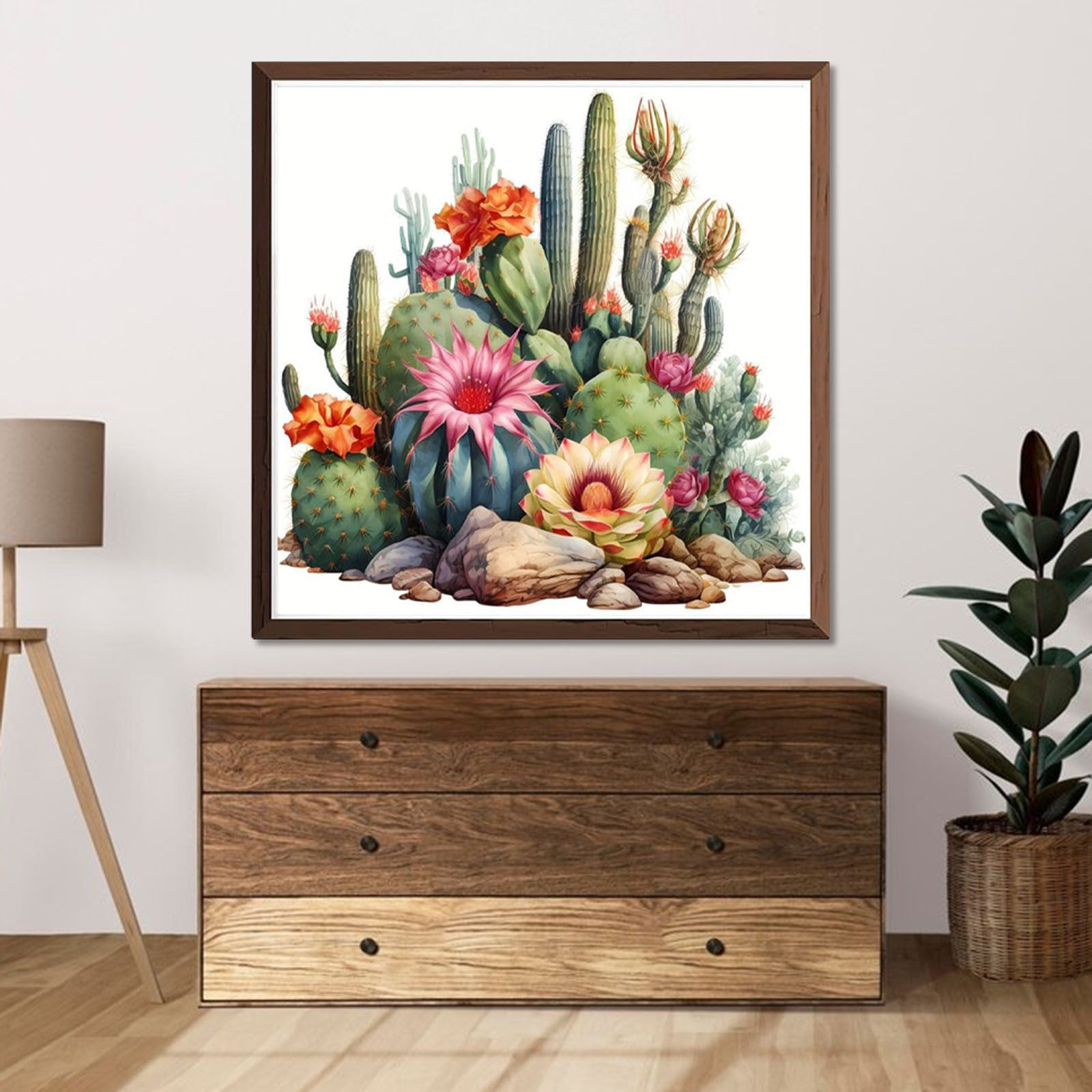 Summer Savings tumgatte Cactus Diamond Art Painting Kits for Adults ...