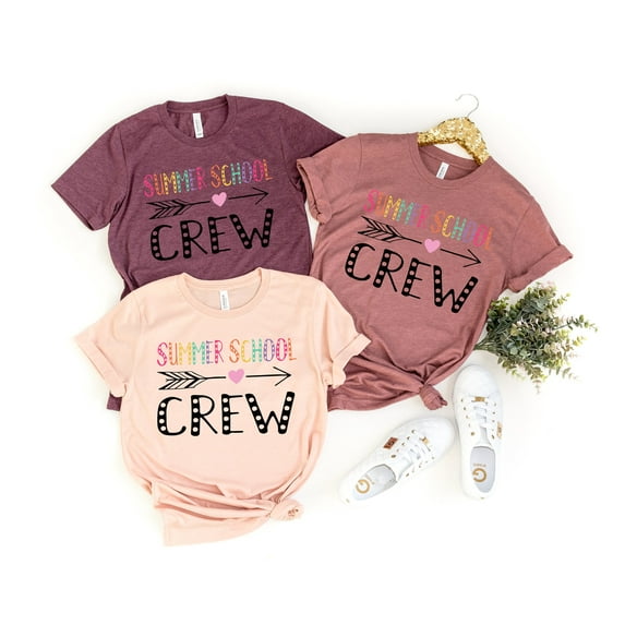 Summer School Crew Shirts, Teach Love Inspire Shirt, Back To School ...