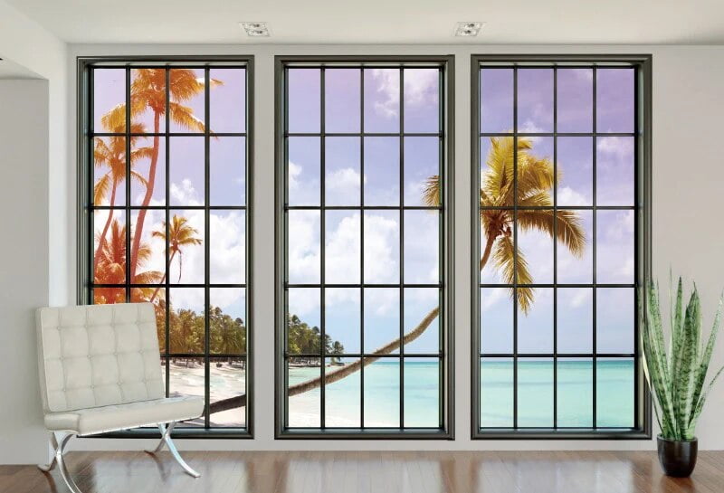 Summer Sea Beach Window Backdrop Tropical Hawaii Seaside Island Bridal ...