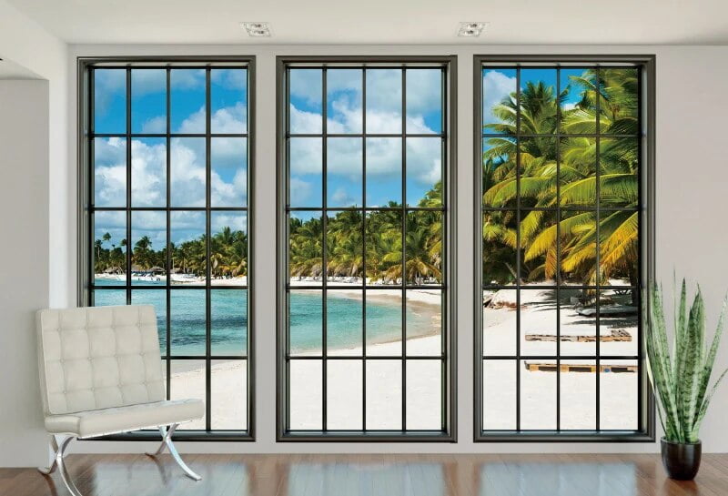 Summer Sea Beach Window Backdrop Tropical Hawaii Seaside Island Bridal ...