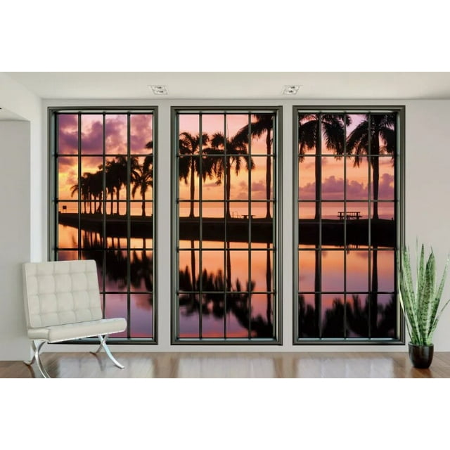 Summer Sea Beach Window Backdrop Tropical Hawaii Seaside Island Bridal ...