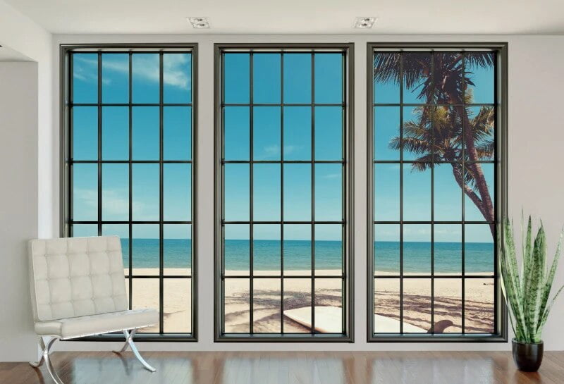 Summer Sea Beach Window Backdrop Tropical Hawaii Seaside Island Bridal ...