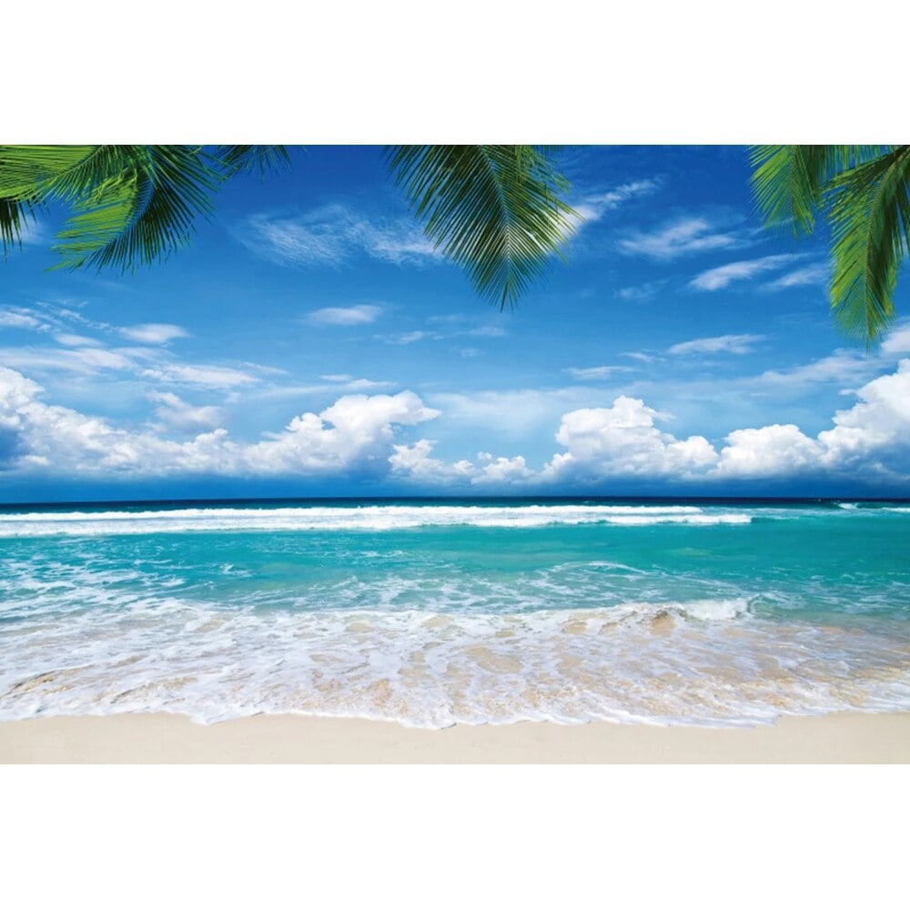 Summer Sea Ocean Backdrops For Photography Seabed Seaside Beach Nature ...