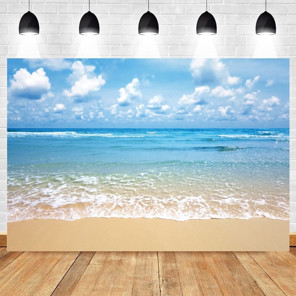Summer Sea Ocean Island Seaside Tropical Beach Background Scene Wedding ...
