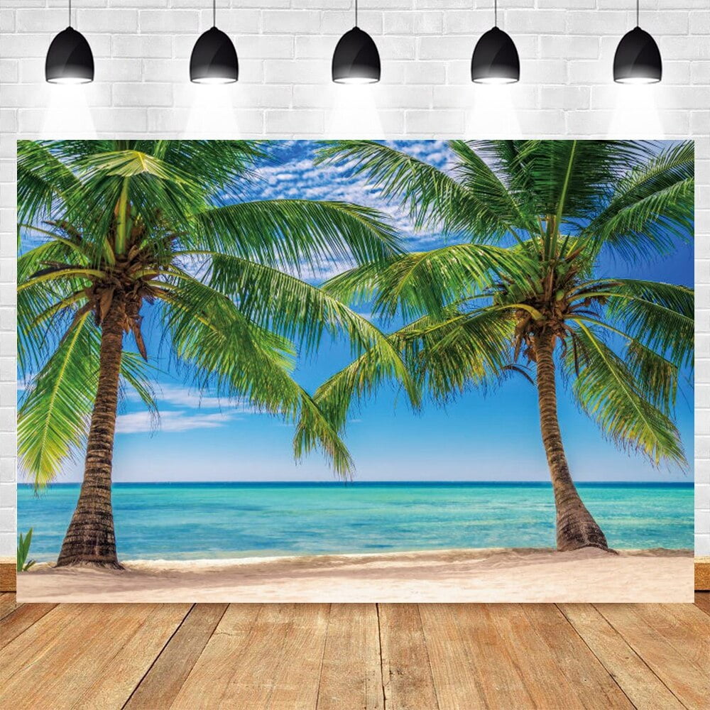 Summer Sea Ocean Island Seaside Tropical Beach Background Scene Wedding ...