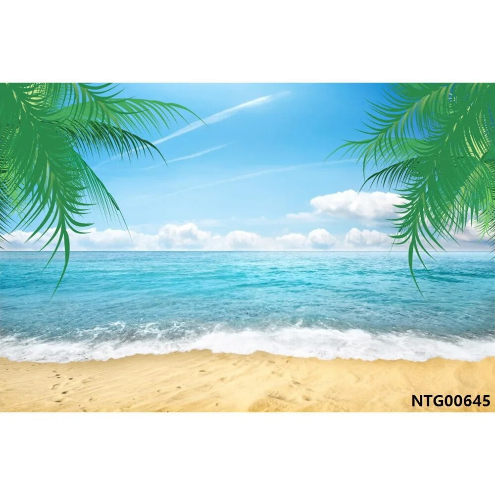 Summer Sea Photophone Coconut Tree Palms Light Bokeh Sunset Glow Baby ...