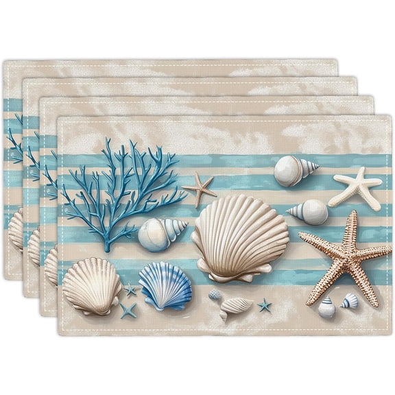 Coastal Nautical Octopus Table Runner 72 Inches Long Farmhouse Dress ...