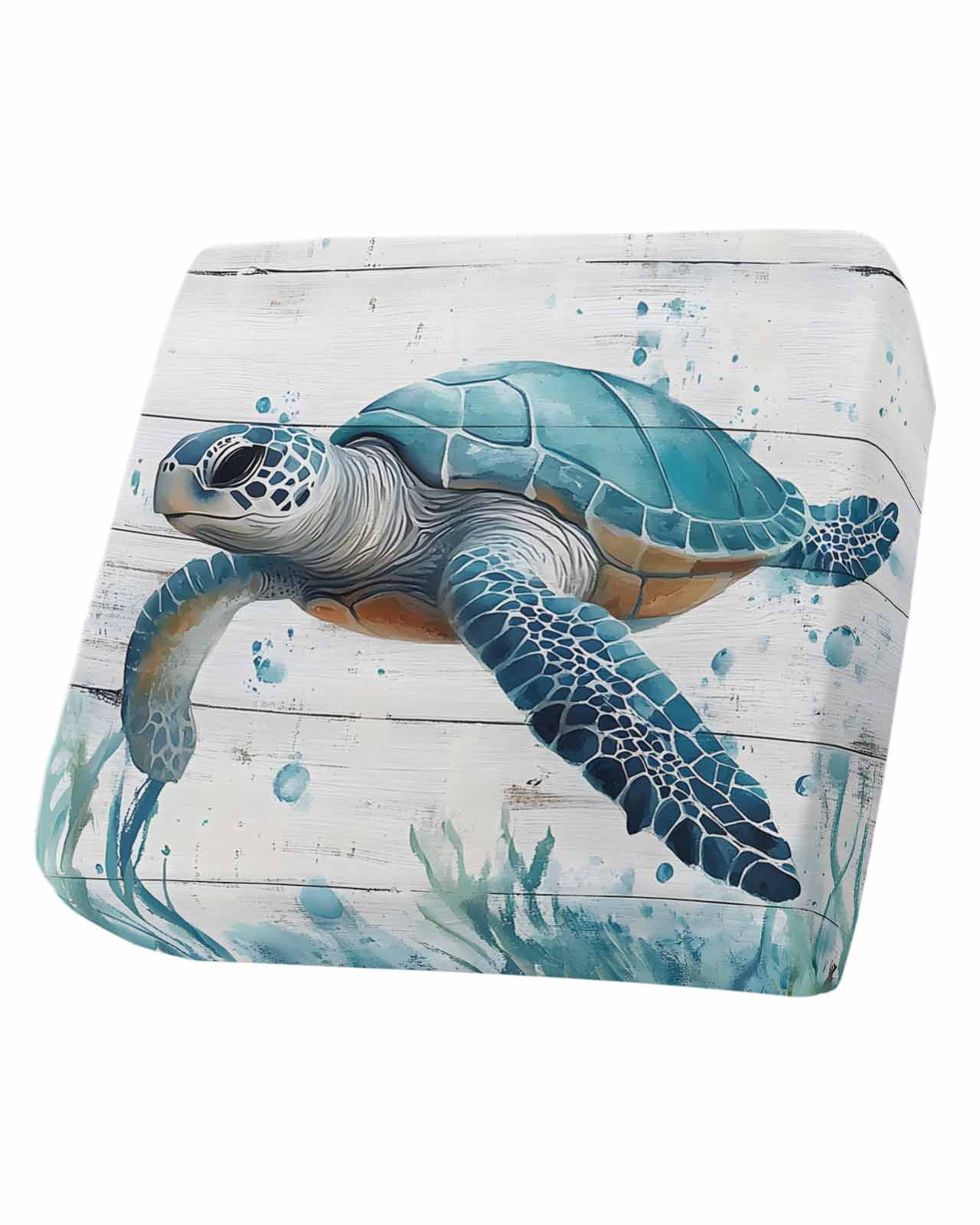 Summer Sea Turtle Blue Sofa Couch Cushion Covers Washable, Removable ...