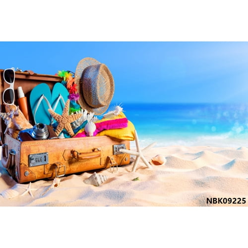 Summer Seaside Beach Sunbathing Photography Baby Background Traveling ...