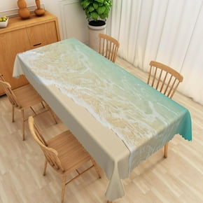 beach themed tablecloths