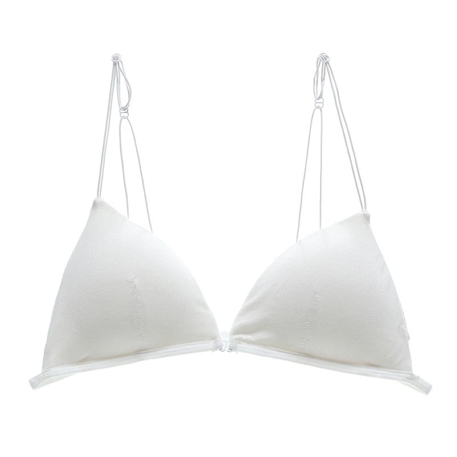 Summer Sexy Backless Camisole Bra with Front Closure, Thin Straps ...