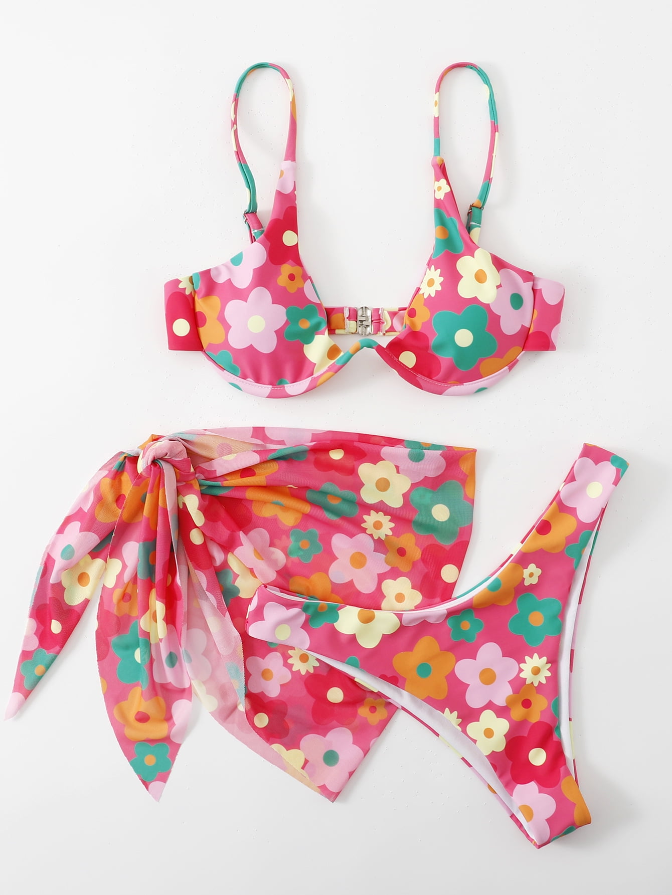 Summer Sexy Bikinis Swimsuits Women's Swimwear Push Up Female Swim Wear ...