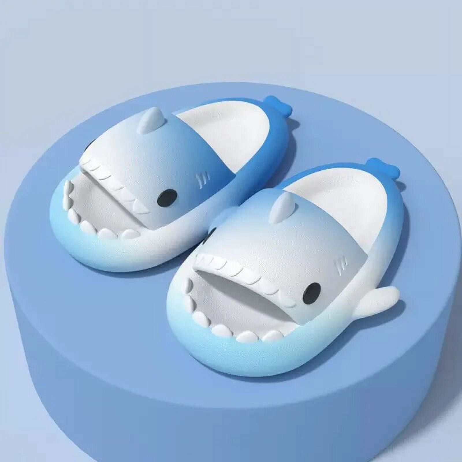 Summer Shark Slippers Women’s EVA Sandals Adult's Outdoor Beach Slides ...