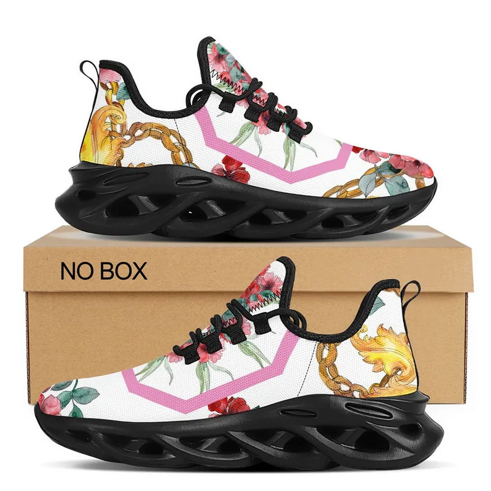 Summer Shoes Woman 2024 Luxury Golden Floral Design Ladies White ...