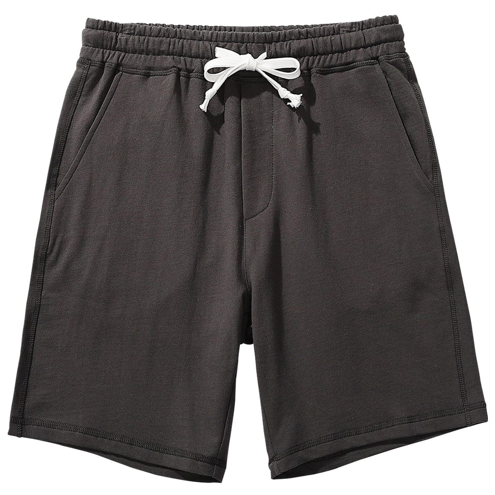Summer Shorts Lisbinx Elastic Waist Relaxed Professional Work Mens ...