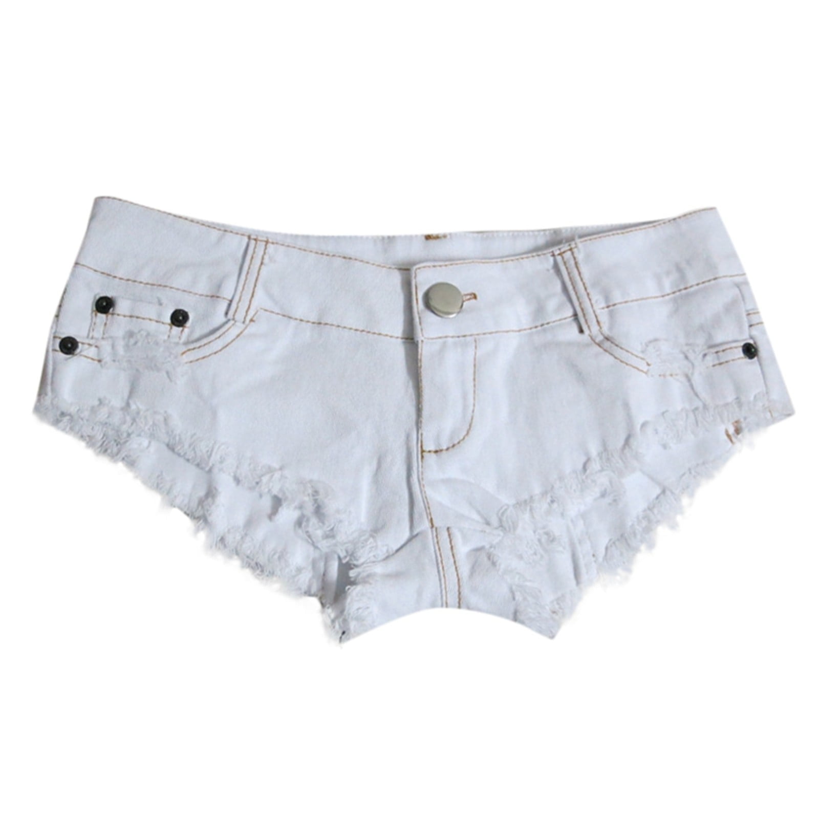 Summer Shorts for Women Cowboy Woolen Fringe Tight Fitting Nightclub ...