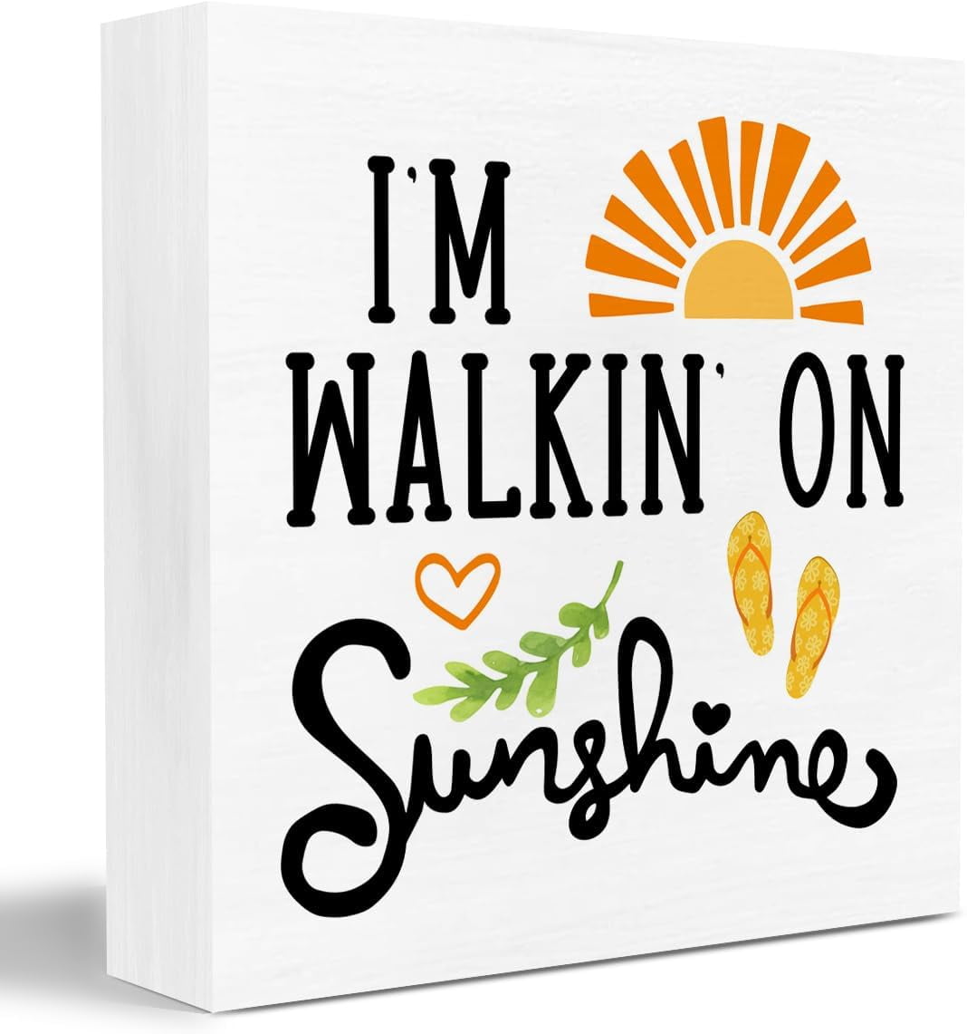 Summer Sign, Summer Decor, Summer Decorations for Home, Sun Sunshine ...