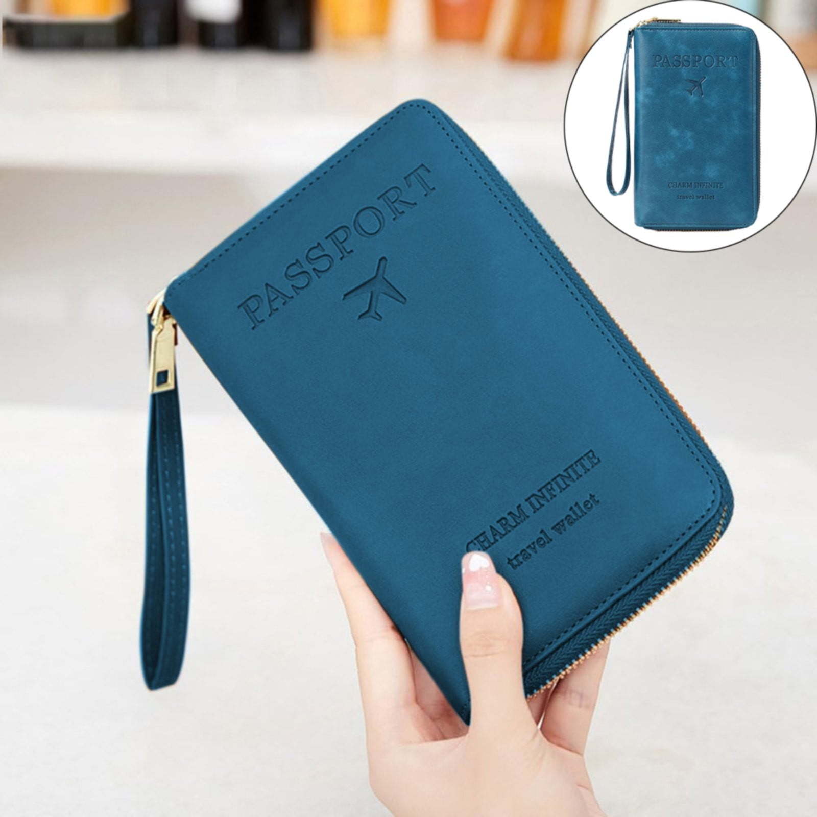 Summer Simple Plain Passport Cases Back To School Charm Infinite Travel ...