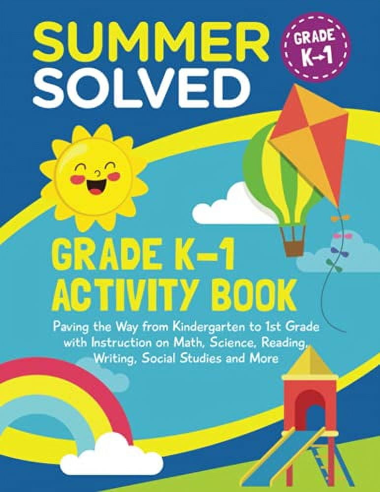 Pre-Owned Summer Solved - Grades K-1 Activity Book: Paving the Way from ... Pre-Owned Summer Solved - Grades K-1 Activity Book: Paving the Way from ...