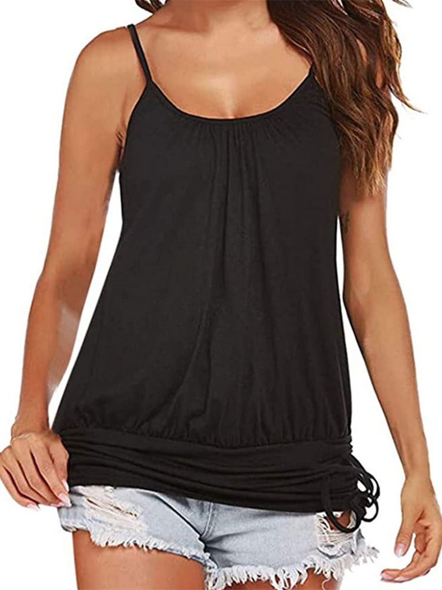 Summer Spaghetti Strap Women Sleeveless Tank Tops Camisole - Walmart.com