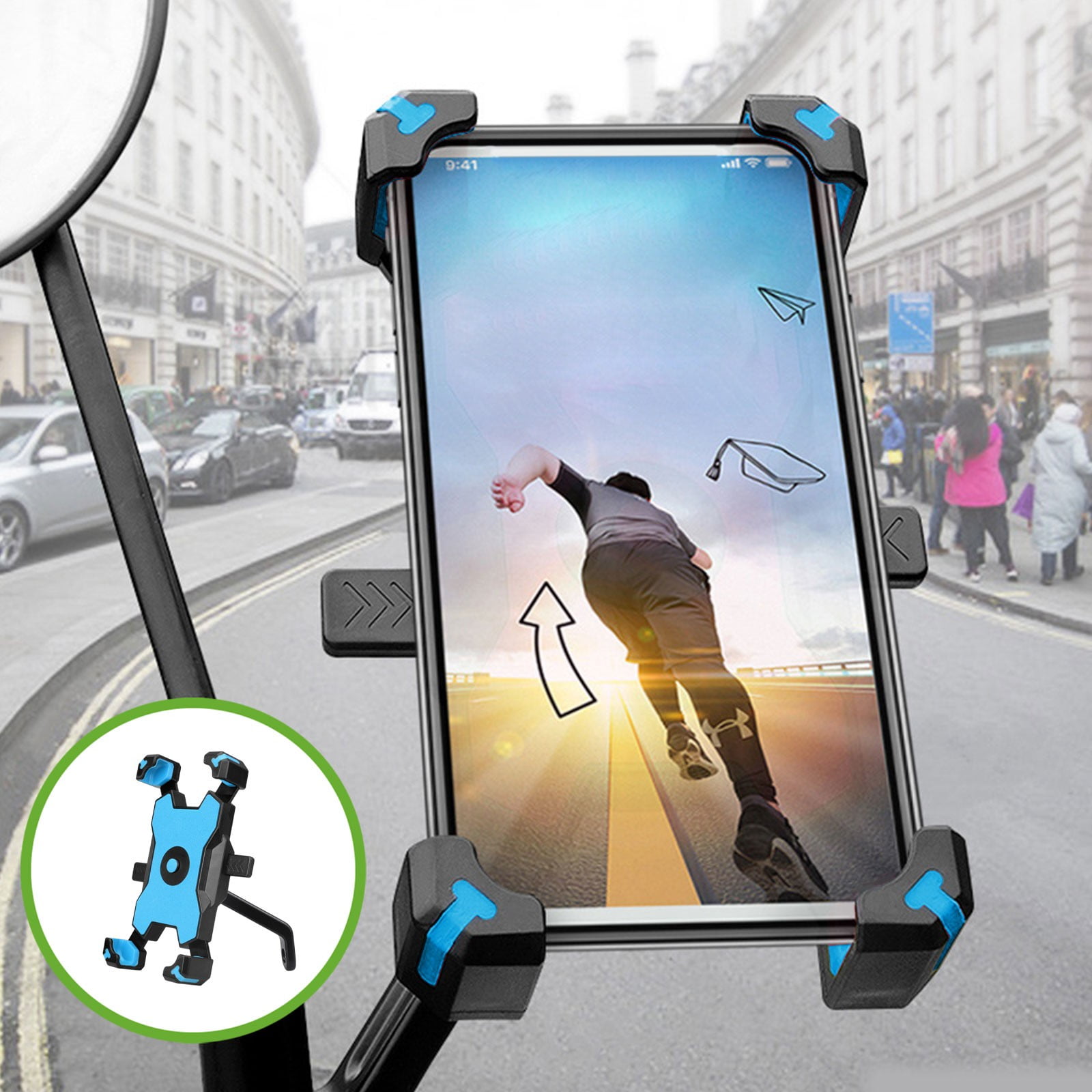 Summer Special, Shock - absorbing Bike Phone Rack, Rear - view - mirror ...