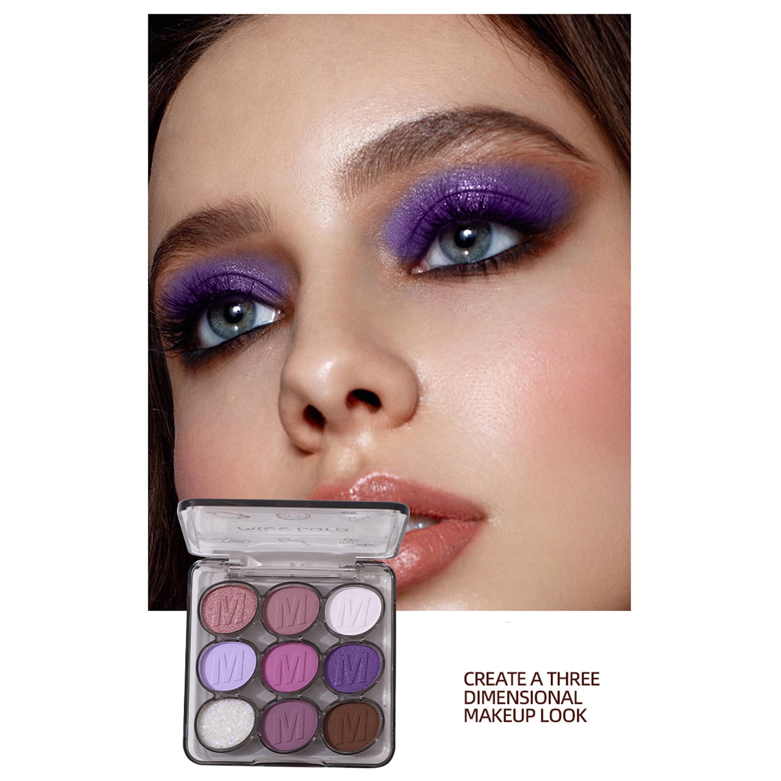 Summer Specials,Nine-color Eyeshadow Matte Pearlescent, Long-lasting ...