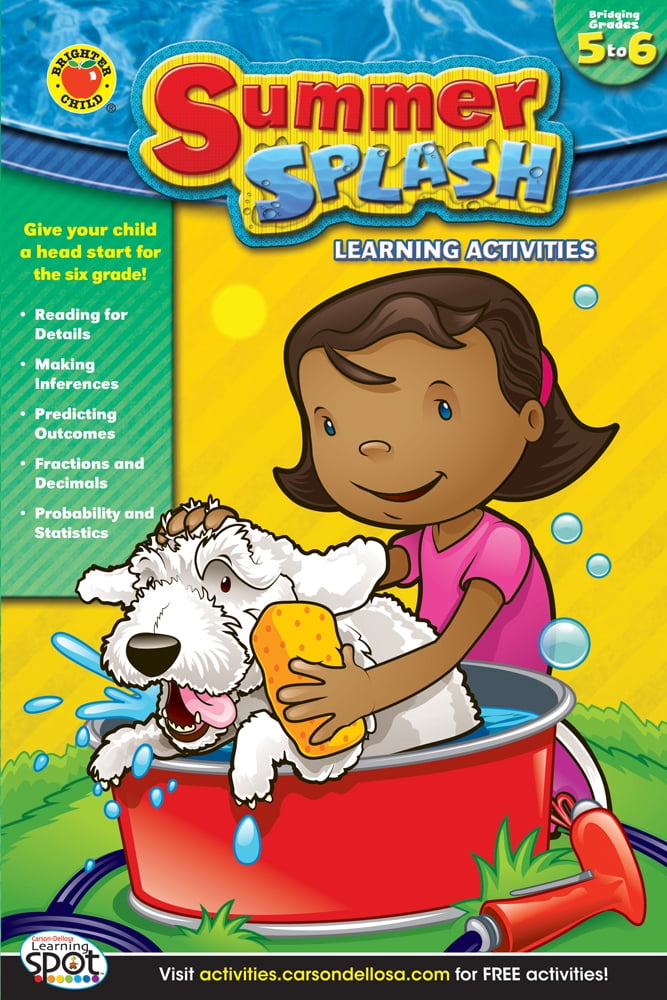 Summer Splash: Summer Splash Learning Activities, Grades 5 - 6 ...