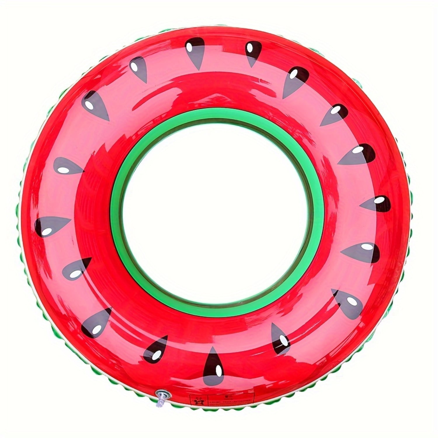 Summer Splash! Vibrant Orange & Watermelon Adult Swim Ring - Durable ...