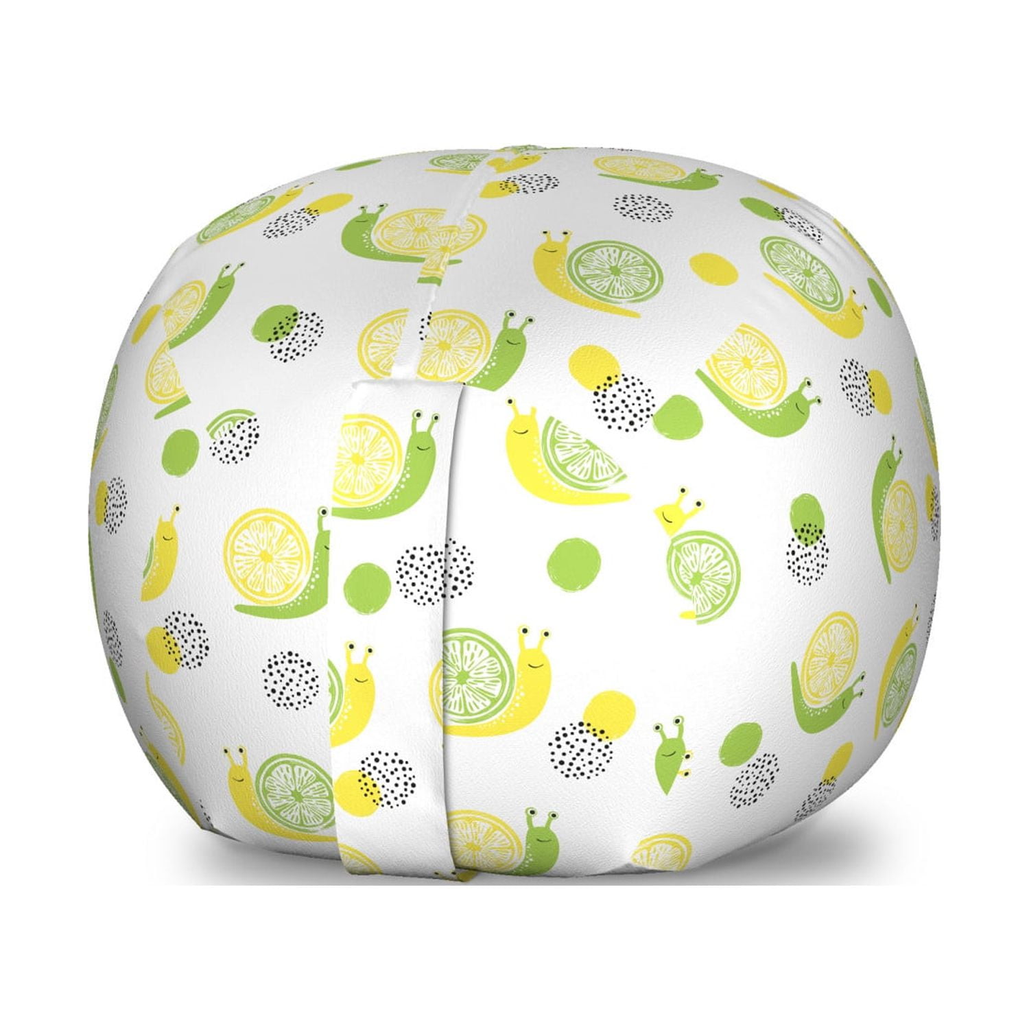 Summer Storage Toy Bag Chair, Themed Citrus Snails Shells in the Shape ...