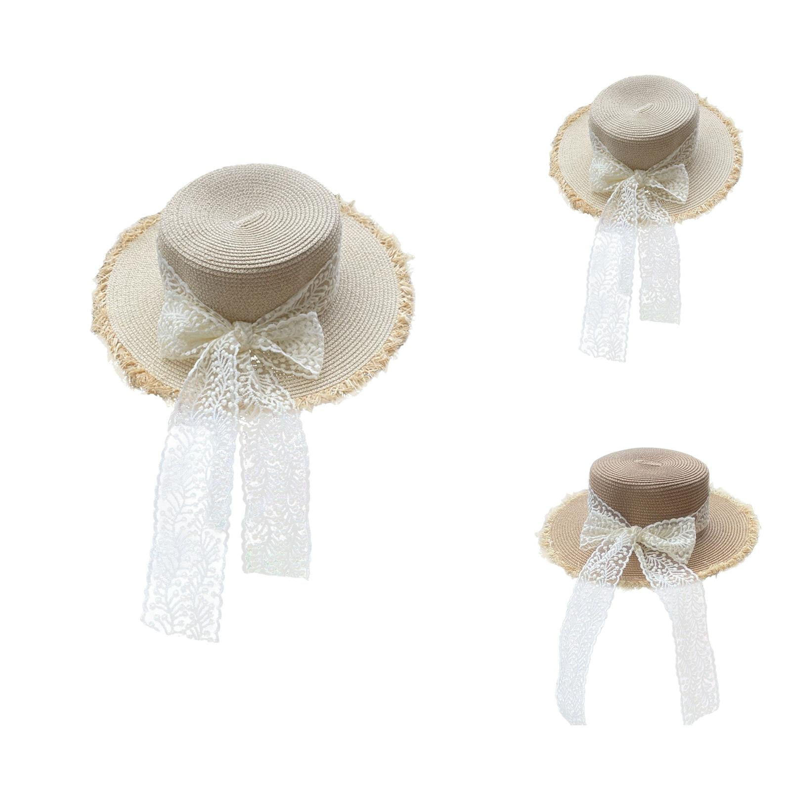 Summer Sun Hat for Women â Wide Brim UV Protection Straw Hat, for ...