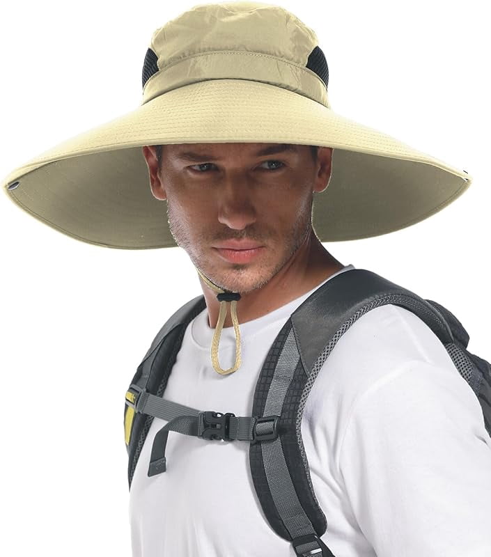 Summer Sun Protection for Men & Women Ultra Wide Brim hat UPF50 ...