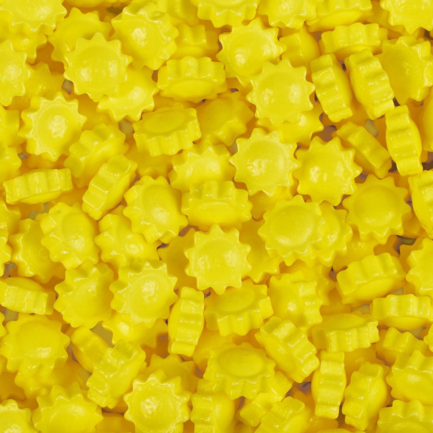 Summer Sun Shaped Sprinkles (1/2 Cup, 1x Jar) Candy Decor for Cakes ...