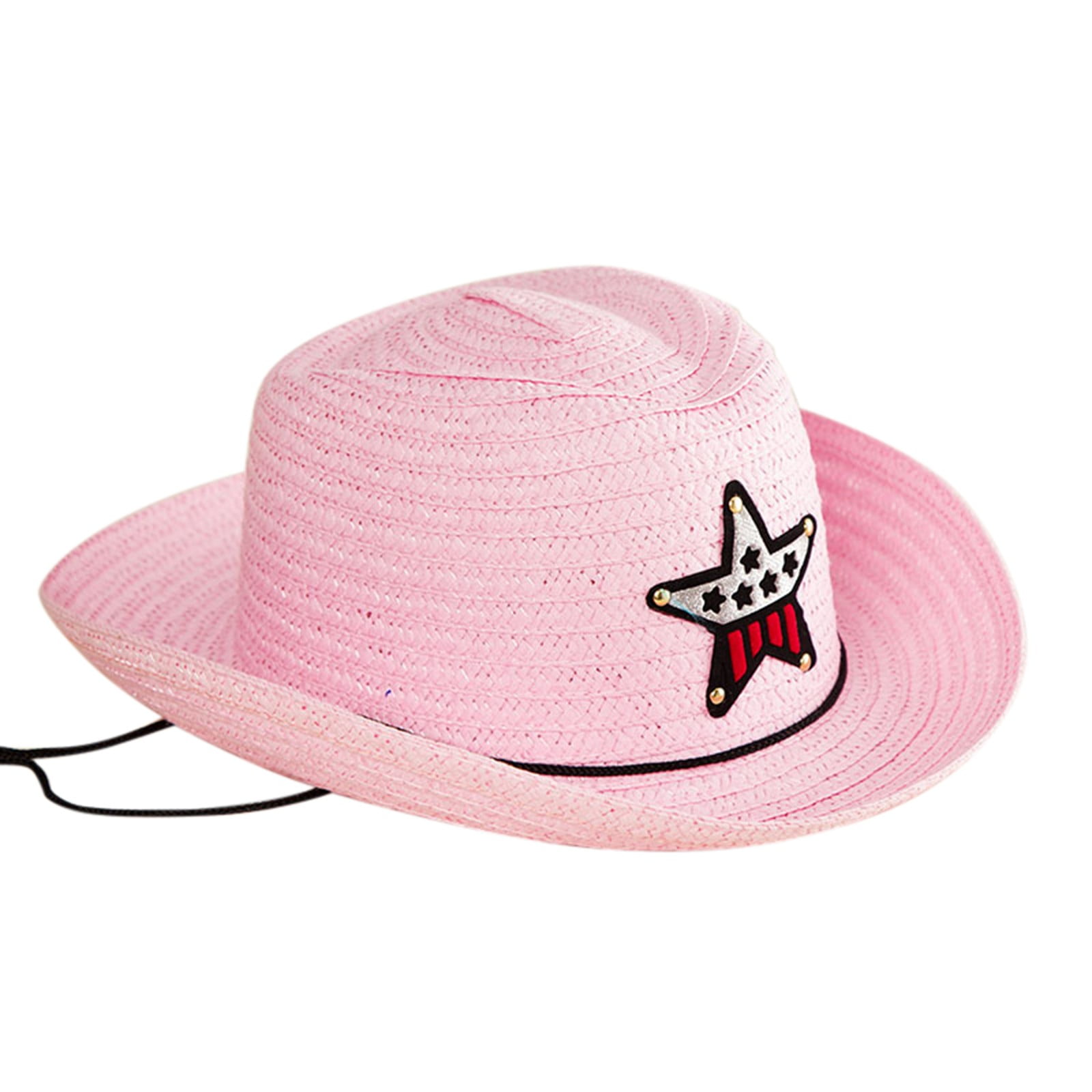 YDOJG Summer Sun Straw 6 Colours Beach Girls Boys Kids Child Western ...