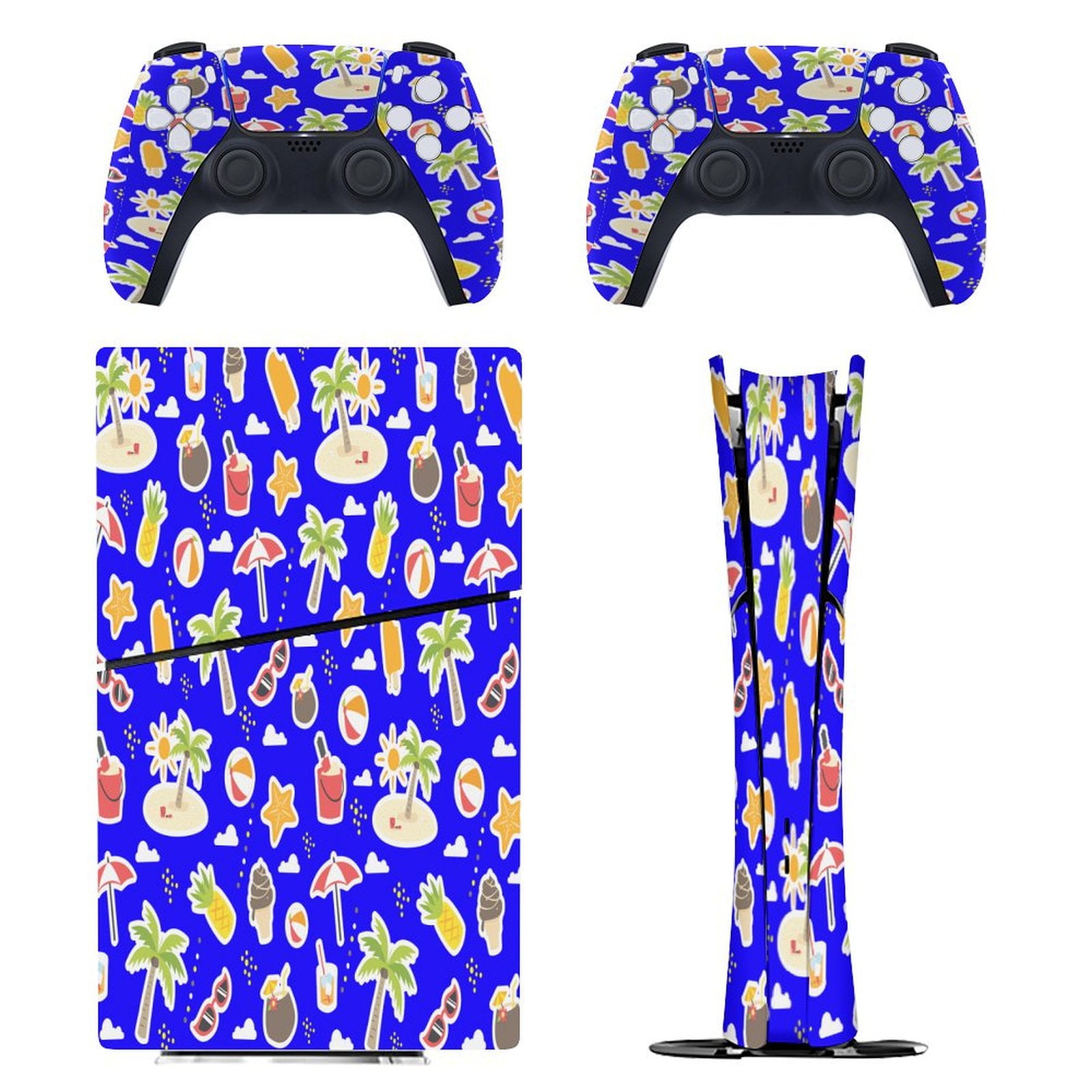 Summer, Sunglasses, Beach PS5/PS5 Slim Digital Disc Skin Sticker For ...