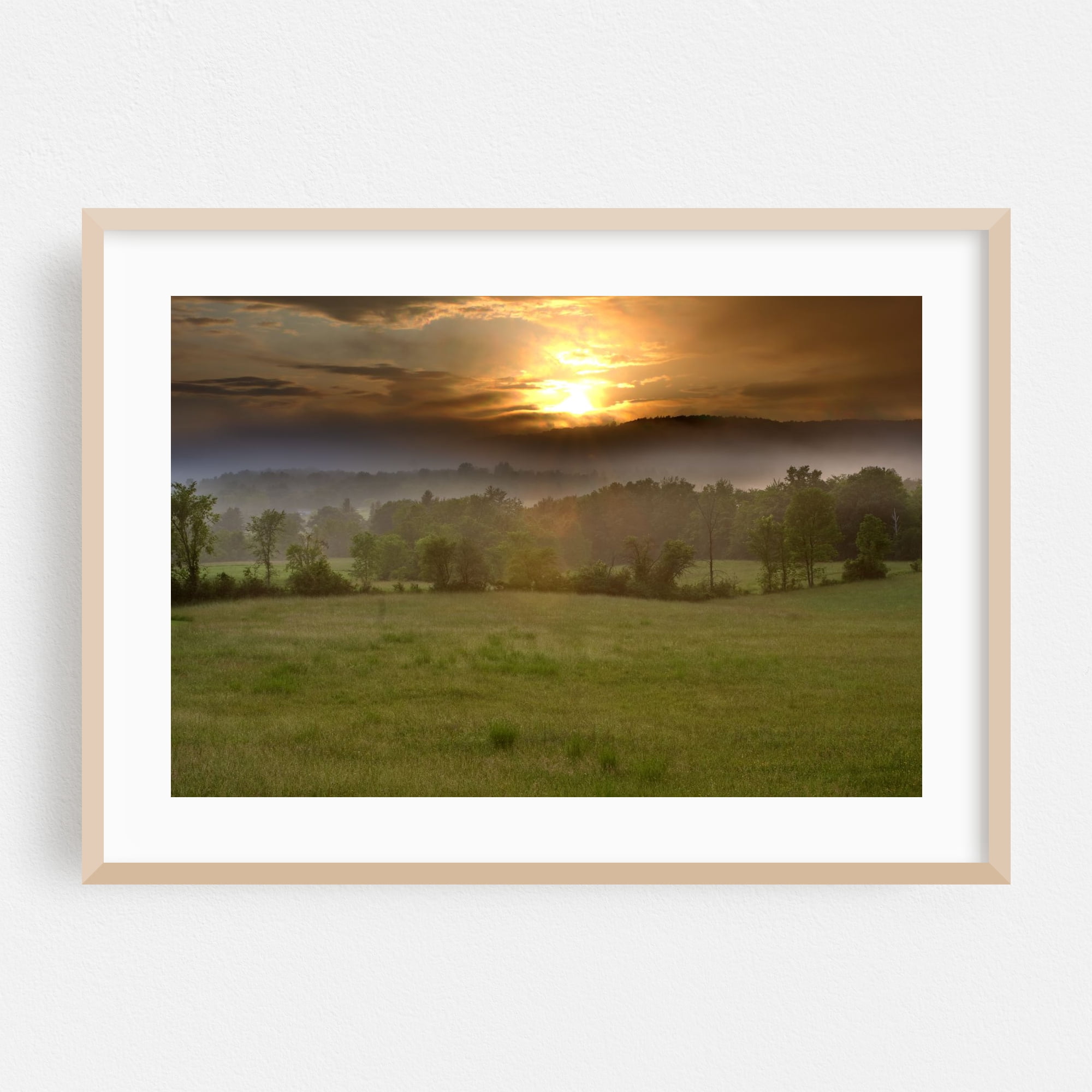 Summer Sunset in Upstate New York - Delanson New York Photography ...
