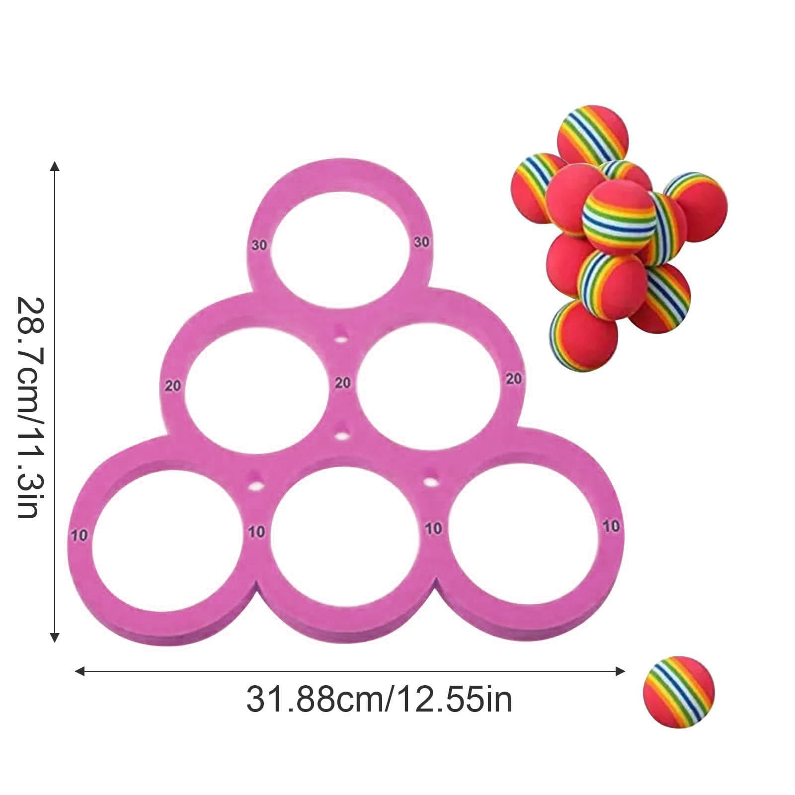 Summer Swimming Pool Floating Pool Throwing Toys and Games Set, Tossing ...