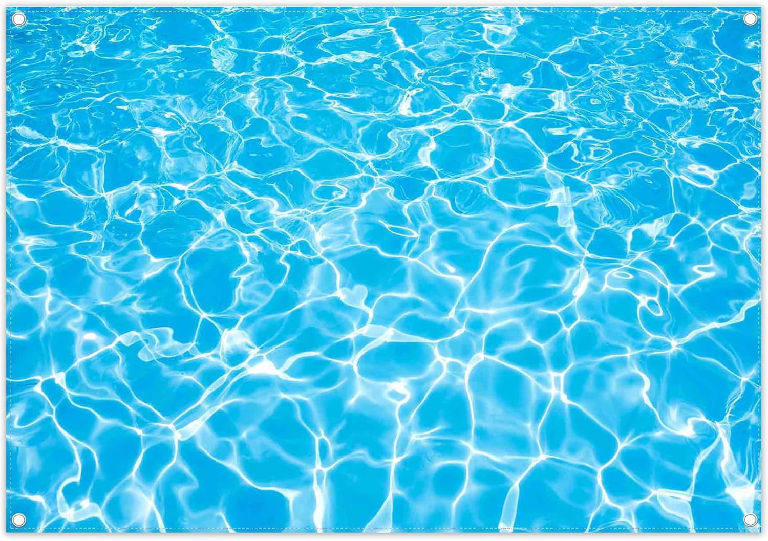Summer Swimming Pool Photography Backdrop Blue Splash Water Ripple ...